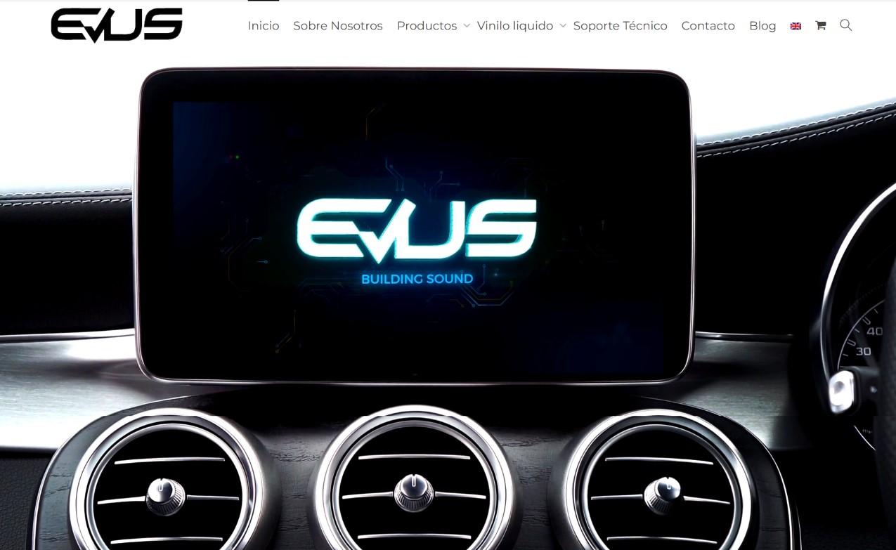 Diseño página web Evus - Wellaggio